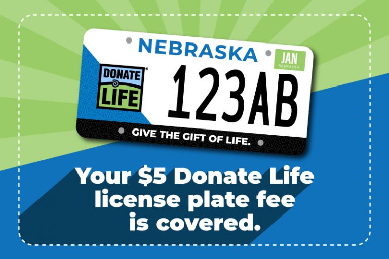 Donate Life License Plates - Live On Nebraska