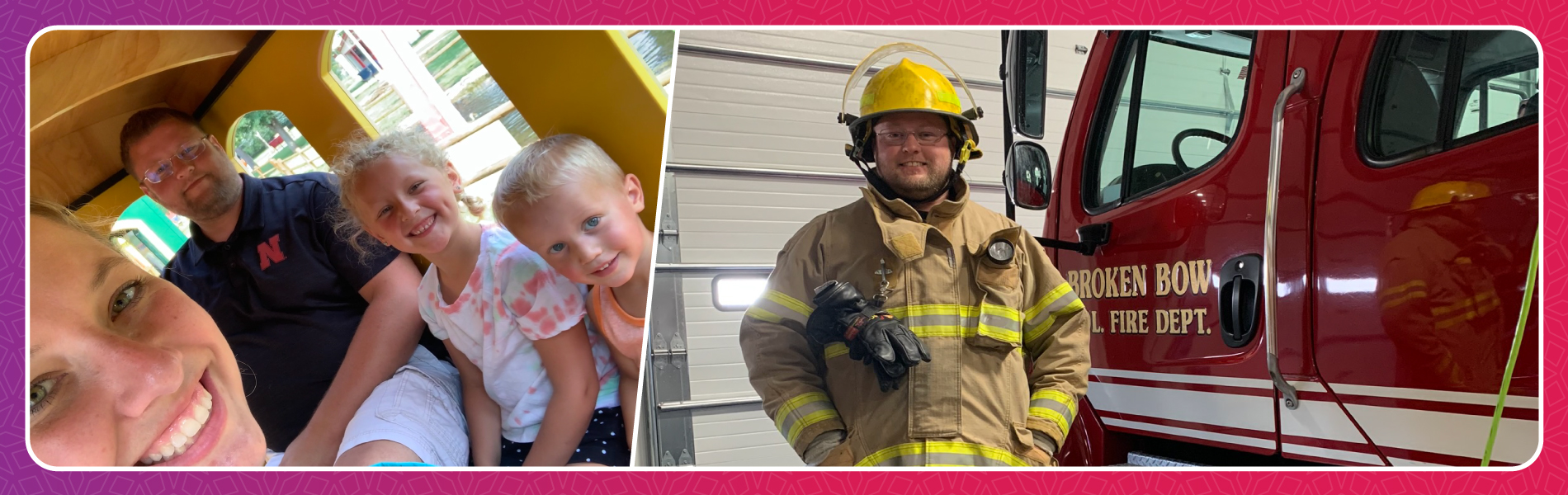 Firefighter’s “heart of gold” celebrated for Valentine’s Day